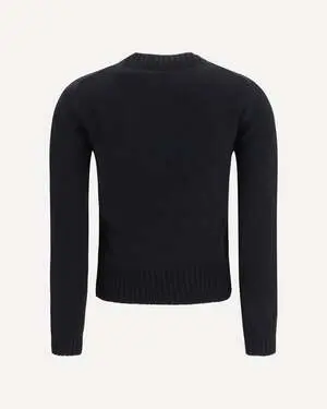 AMI Paris Ai De Coeur Sweater Feale - Black