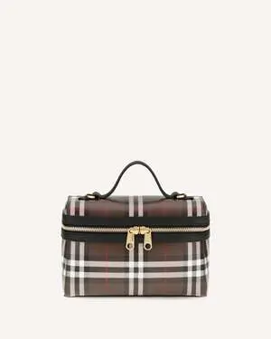 Burberry Vanity Check Handbag