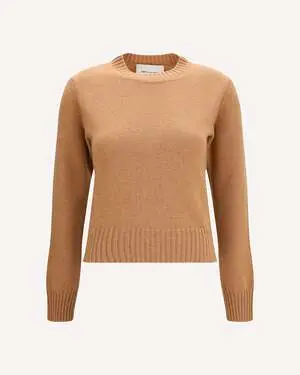 AMI Paris De Coeur Weater - Brown