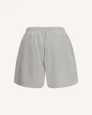 Balenciaga Bodies Cotton Shorts Ale - White