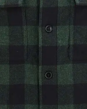 AMI Paris Checked Virgin Wool Hirt
