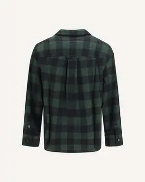 AMI Paris Checked Virgin Wool Hirt