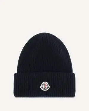 Moncler Wool And Cashmere-blend Beanie