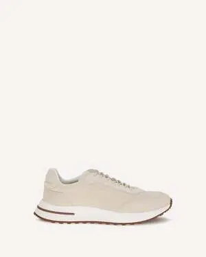 Loro Piana Week End Walk Sneakers - Cream