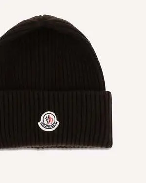 Moncler Wool And Cashmere-blend Beanie
