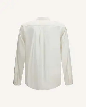 Loro Piana Elia Silk Shirt - White
