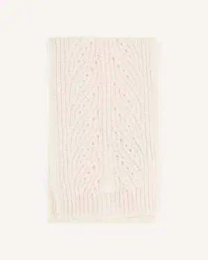 Moncler Tricot Alpaca And Cashmere-blend Scarf