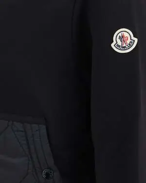 Moncler Hooded Zip-up Sweatshirt Ale