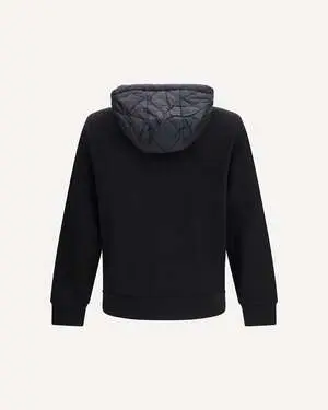 Moncler Hooded Zip-up Sweatshirt Ale