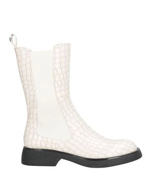 TOSCA BLU Ankle Boots Size Synthetic Fibers - White