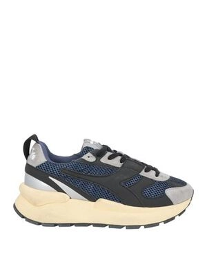 DIADORA Sneakers Size Leather, Textile Fibers - Navy