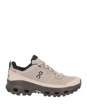 On Cloudrock Low Wp Sneakers Light Brown Size Textile Fibers, Synthetic Material - Beige