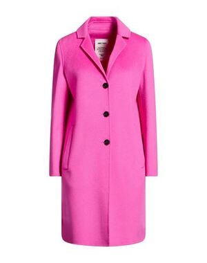 ANNIE PARIS Coat Fuchsia Size Virgin Wool