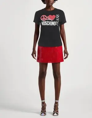 Moschino T-shirt Size Cotton - Black