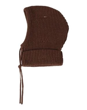 MAISON MARGIELA Woman Hat Brown Size S Wool, Polyamide Brown