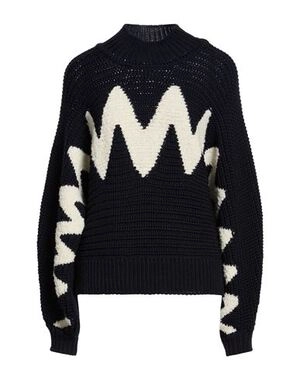 Ba&sh Turtleneck Midnight Size Wool, Alpaca Wool, Polyamide, Elastane - Blue