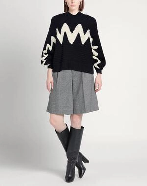 Ba&sh Turtleneck Midnight Size Wool, Alpaca Wool, Polyamide, Elastane
