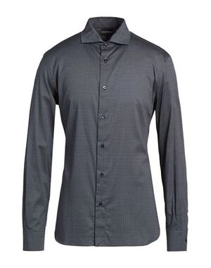 Emporio Armani Shirt Midnight Size Cotton, Elastane