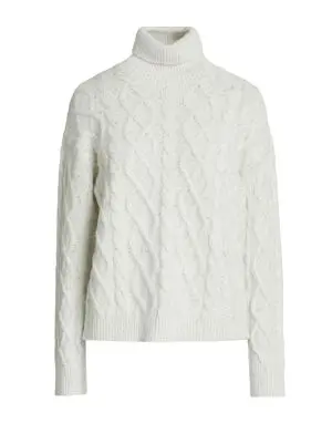 Peserico Turtleneck Size Polyamide, Alpaca Wool, Metal Fiber