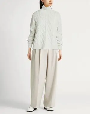 Peserico Turtleneck Size Polyamide, Alpaca Wool, Metal Fiber