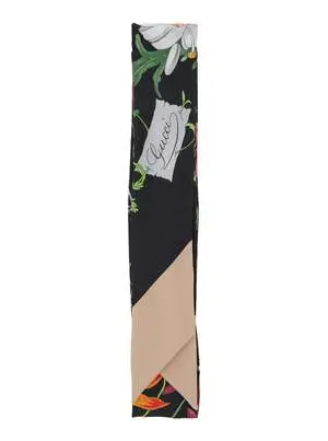 Gucci Lit Flora Red Twill