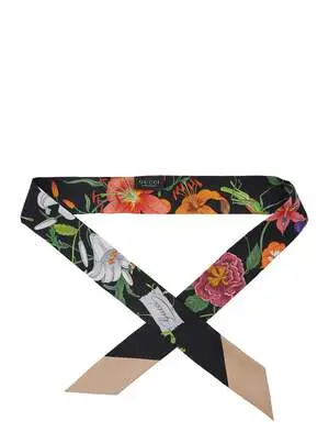 Gucci Lit Flora Red Twill