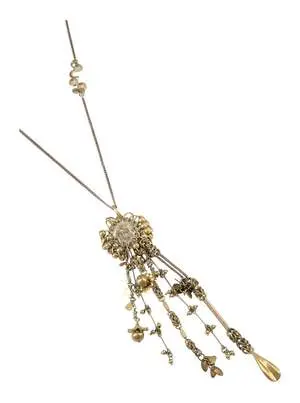 Dries Van Noten Necklace Necklace With Resins And Metallic Brass - Multicolor