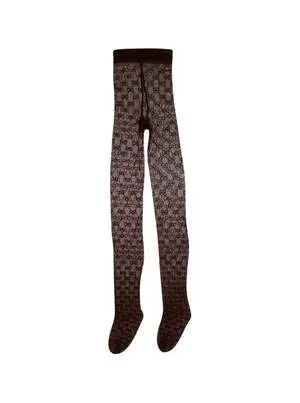 Gucci Tights Plainy Gg Pa Ea Collant - Brown