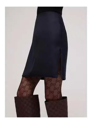 Gucci Tights Plainy Gg Pa Ea Collant - Brown
