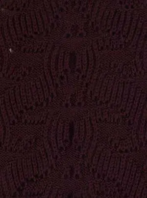 Etro High-neck Sweater With Wide Short Sleeves In Blend Wool - Brown