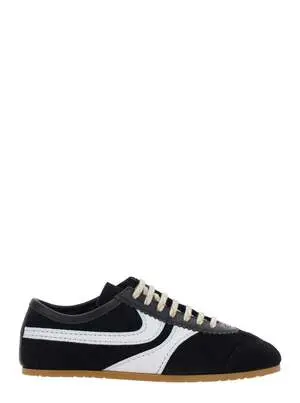 Dries Van Noten Sneakers With Elegant Design And Rubber Sole Black Calf - Multicolor