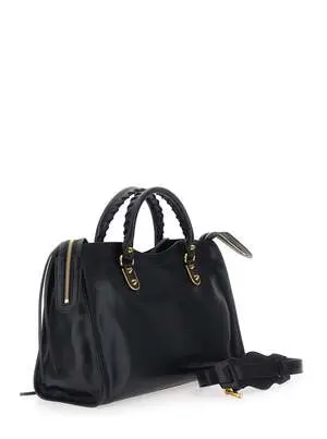 Balenciaga Le City Uptown Bag Medium In Supple Goat - Multicolor