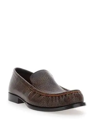 Dries Van Noten Loafers With Brown Calf Details For - Multicolor