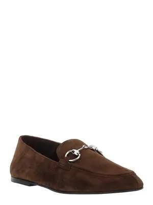 Gucci Pierre Mocassin Leather Luxury Suede - Brown