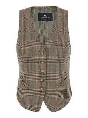 Etro Fitted Vests For Women