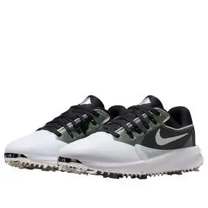 Nike Victory Pro Golf 'white Fear Black - White/metallic Silver/fur