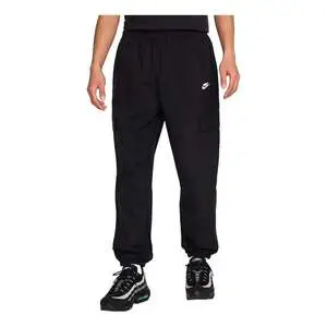 Nike Club Woven Cargo Trousers - Black