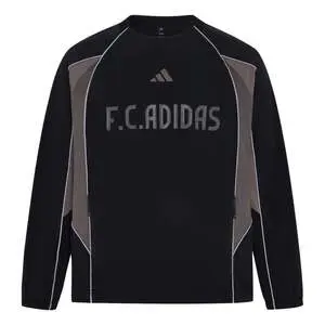 Adidas Tiro Football Warm Up Wear Inspired Track Sweatshirt Asia Sizing - Black