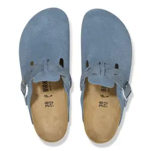 BIRKENSTOCK Boston Braided Suede Leather Sandals 'elemental
