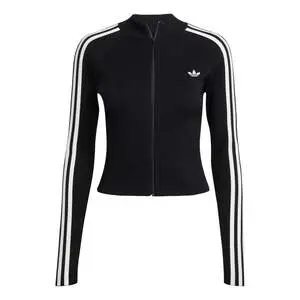 Adidas Adicolor 3-stripes Slim Knit Track Top Asia Sizing