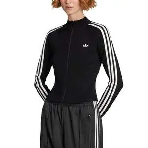 Adidas Adicolor 3-stripes Slim Knit Track Top Asia Sizing