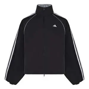 Adidas Dance Lace Mixed Woven Jacket Asia Sizing - Black