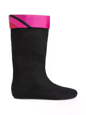 Emilio Pucci Boots With Printed Details