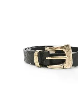 DA.D Embossed-leather Belt