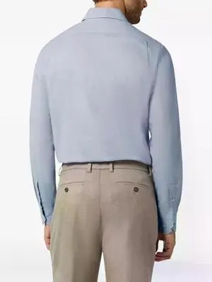 Paul & Shark Cotton Flannel-texture Shirt