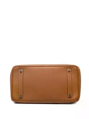 Hermès 2012 Togo Birkin Retourne 35 Handbag - Brown