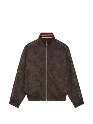 Drole De Monsieur Tweed Track Jacket - Brown