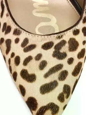 Sam Edelman Hazel Leopard-print Calf-hair Pumps