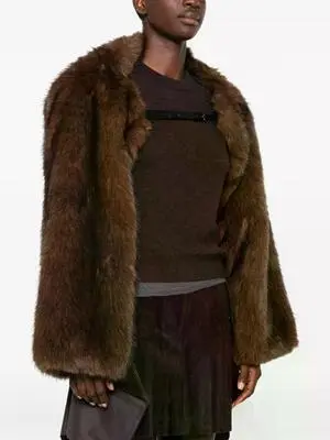 JUUN.J Faux-fur Cropped-length Jacket