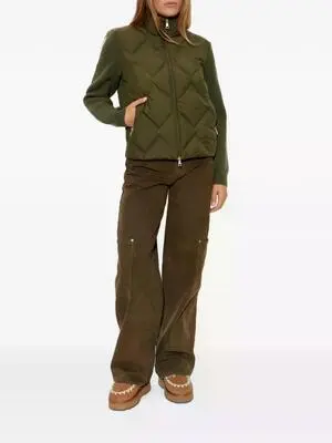 Moncler Logo-patch Cargo Pants - Brown